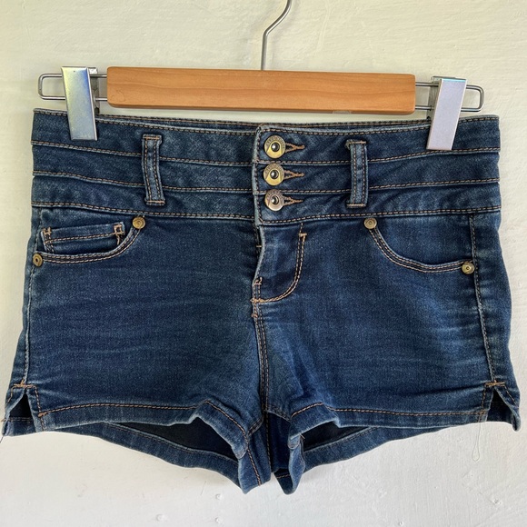 Blue Spice | Shorts | Blue Spice 3 Button High Waisted Denim Jeans ...